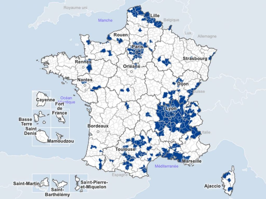 Coronavirus France en direct : Quelles sont les zones les plus touchées ...